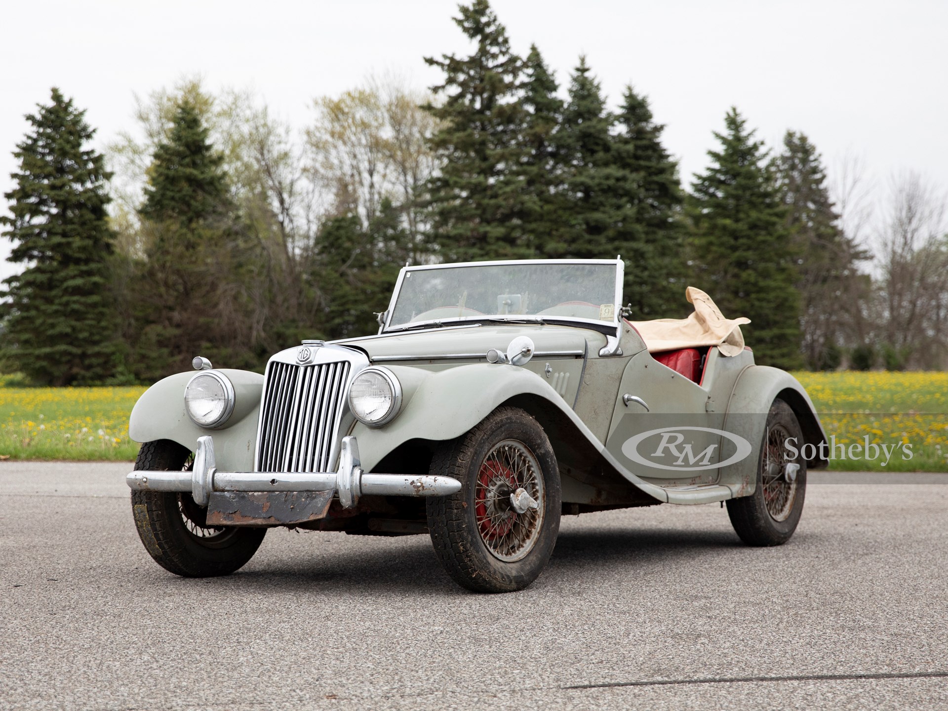 1954 MG TF VIN HDB462511 | Hagerty Valuation Tools