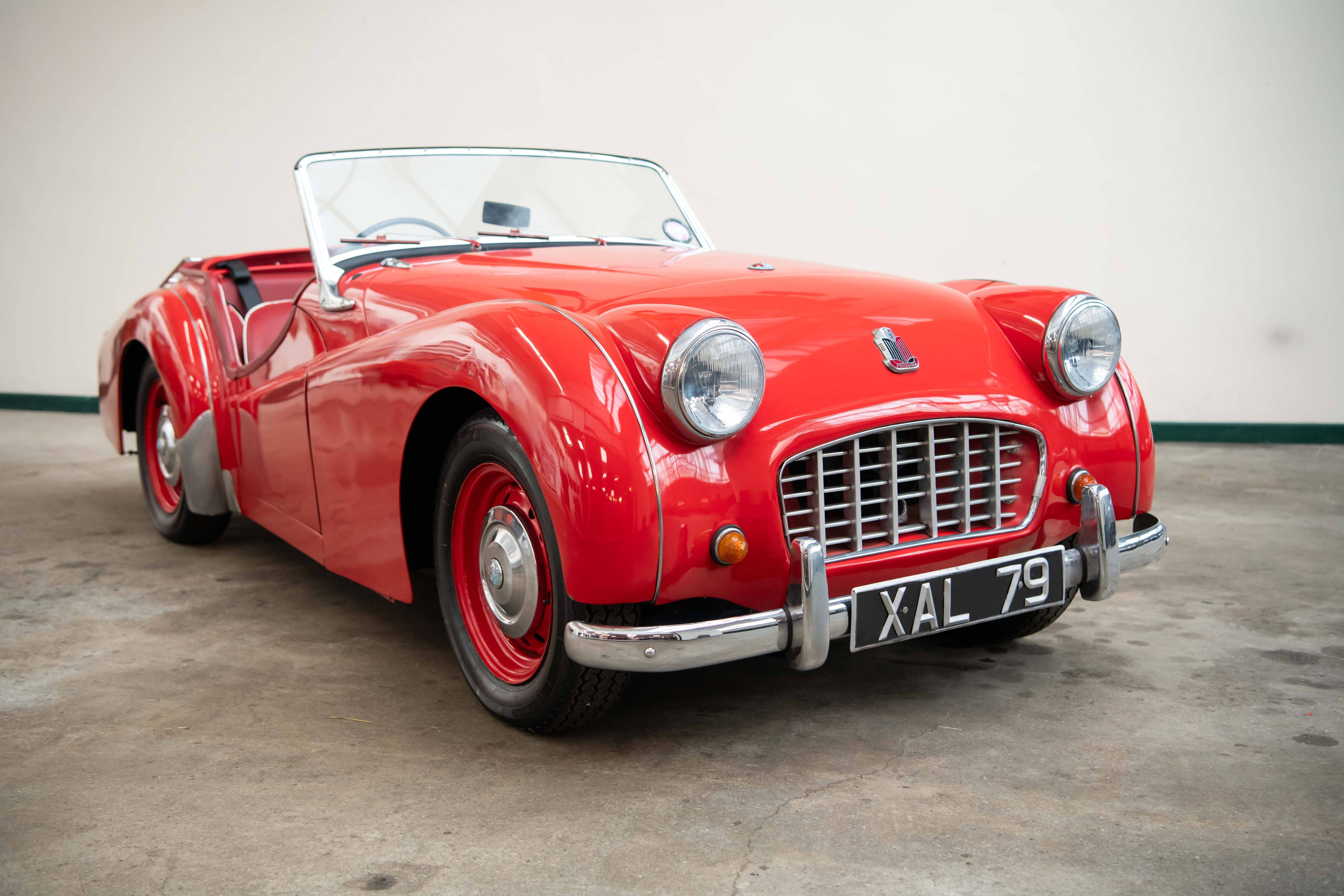 1956 Triumph TR3 VIN TS12843 | Hagerty Valuation Tools