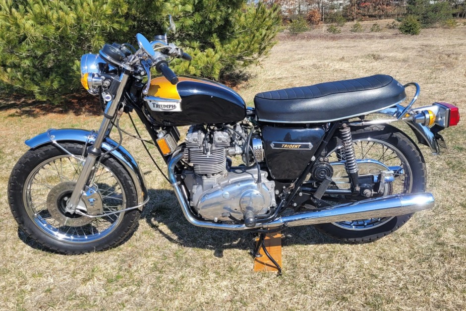 1974 Triumph T150 Trident VIN T150VEJ41004 | Hagerty Valuation Tools