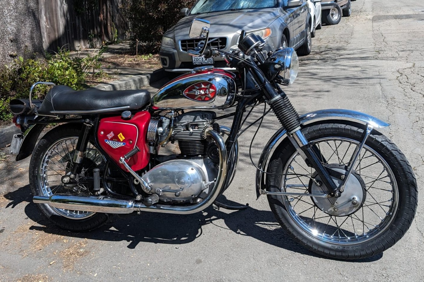 1967 BSA A65L Lightning VIN A65LA407 | Hagerty Valuation Tools