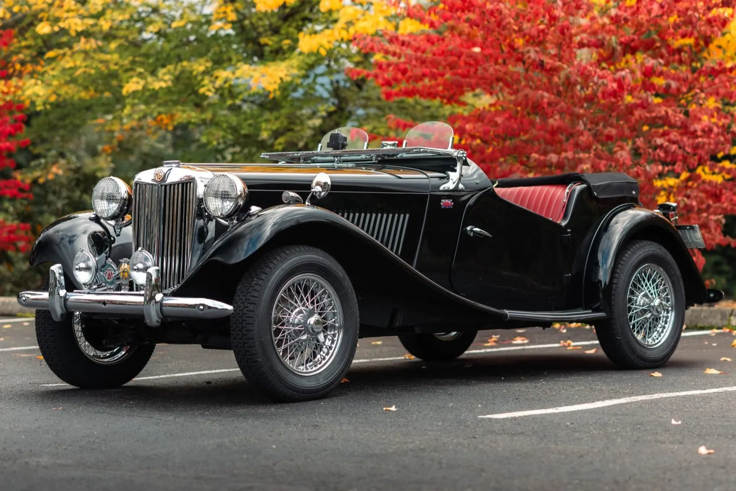1953 MG TD VIN TD25121 | Hagerty Valuation Tools