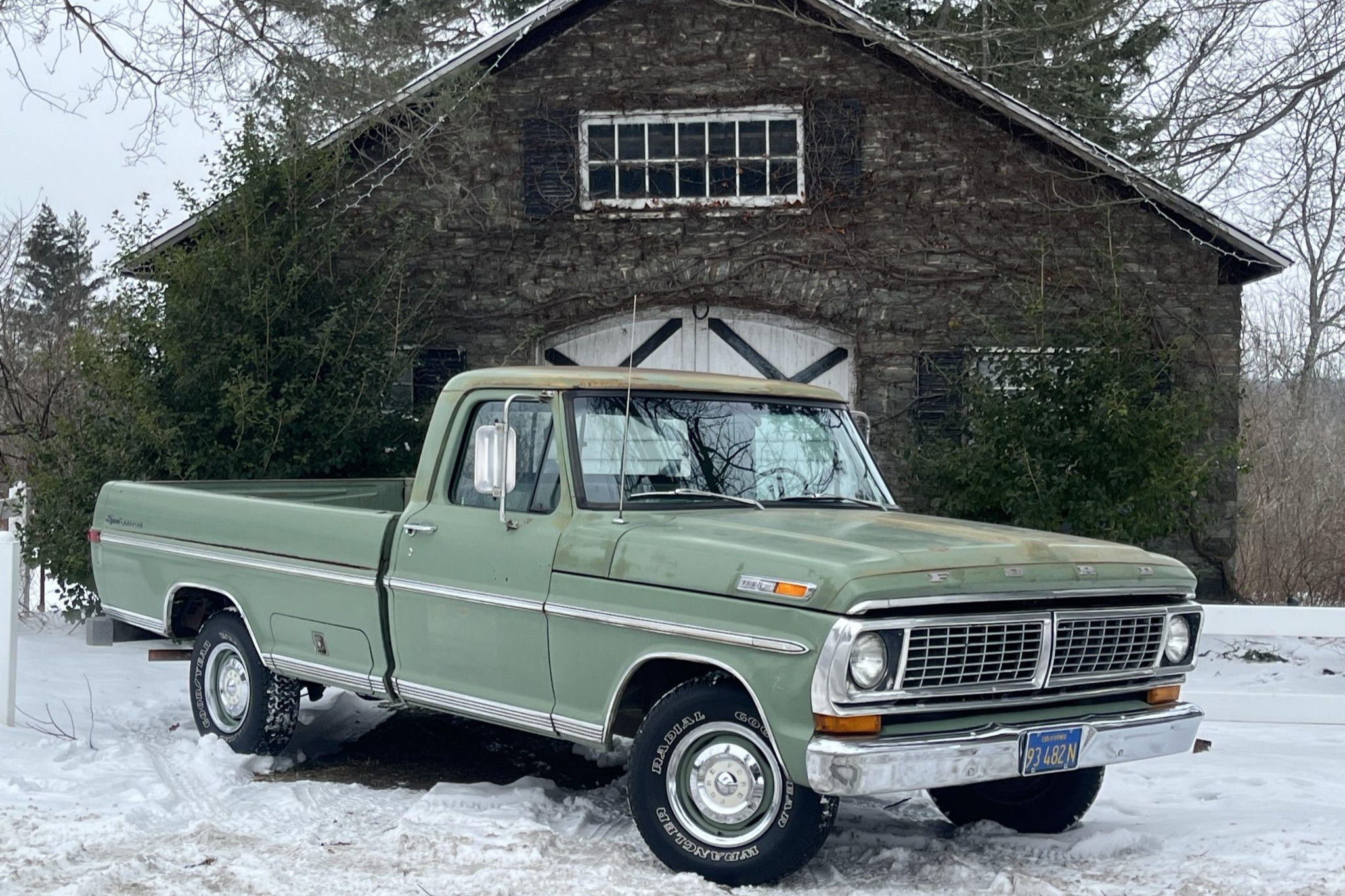 1971 Ford F-100 Sport Custom VIN F10YRL87476 | Hagerty Valuation Tools