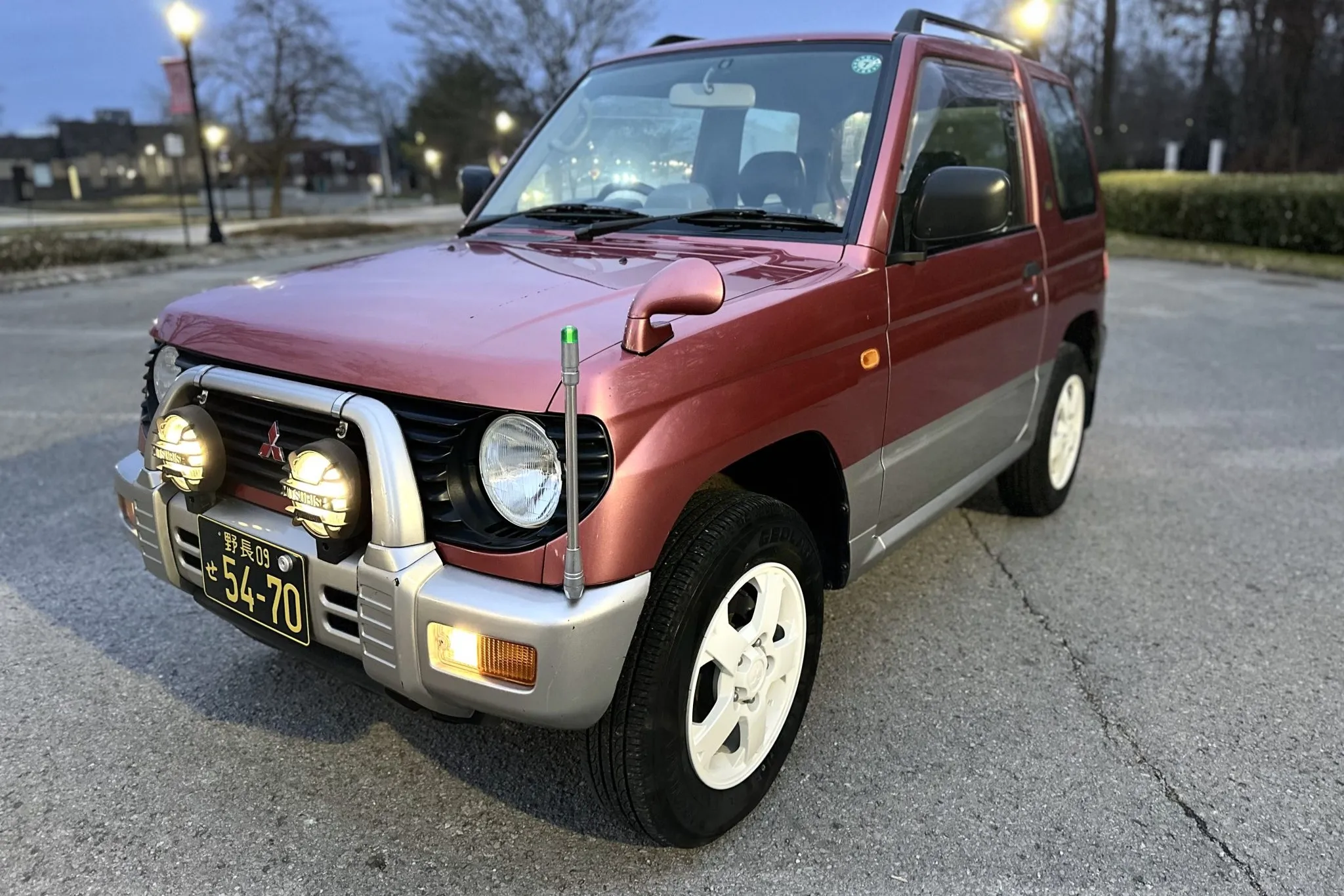 1997 Mitsubishi Pajero Mini Iron Cross VIN H56A0207447 | Hagerty ...