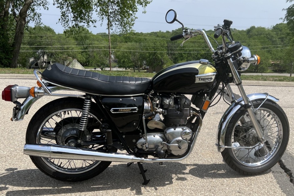 1974 Triumph T150 Trident VIN T150VGJ42739 | Hagerty Valuation Tools