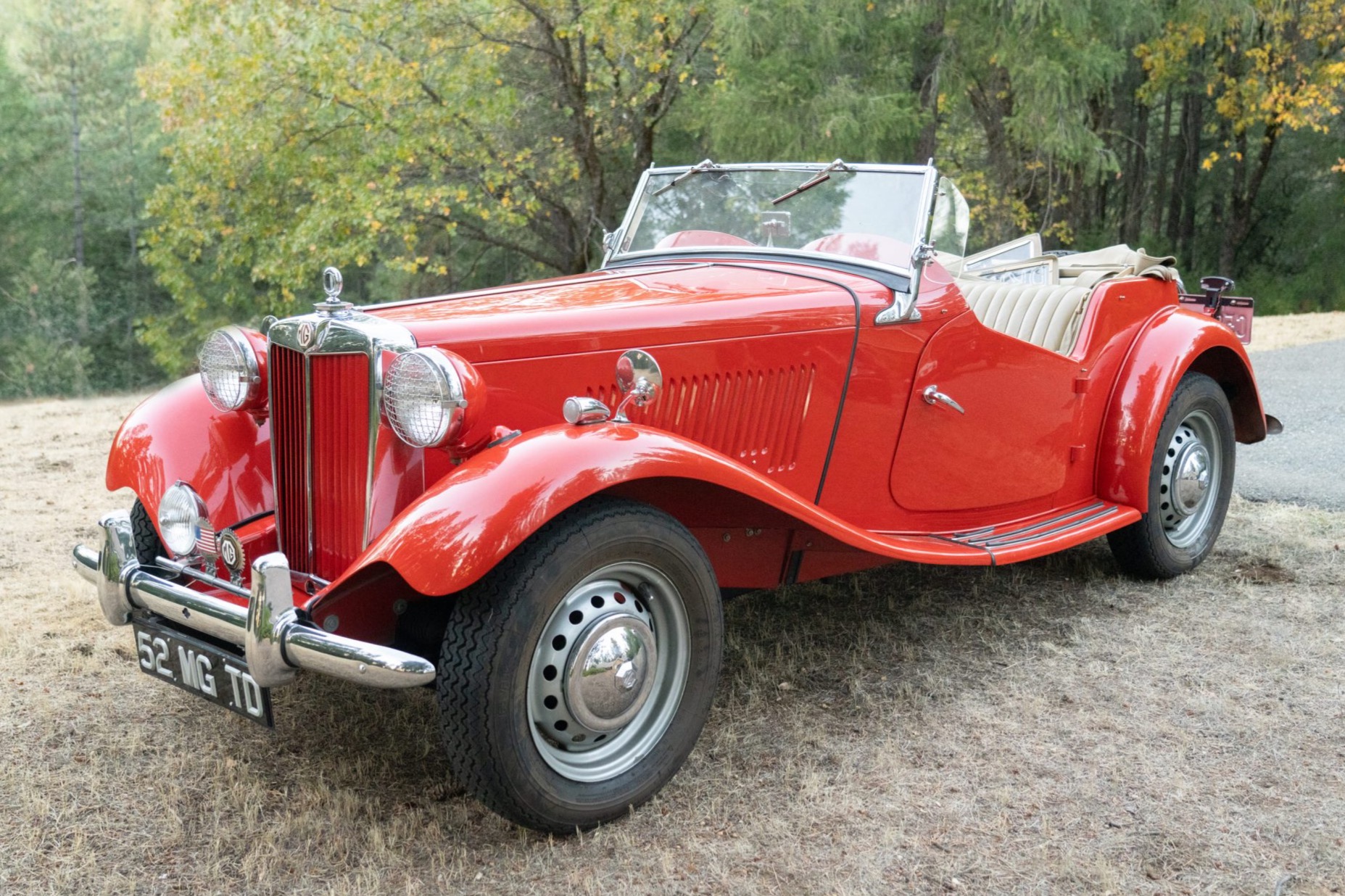 1952 MG TD VIN DRF64205 | Hagerty Valuation Tools