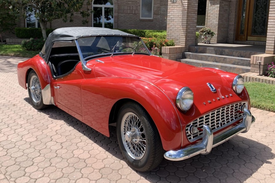 1958 Triumph TR3A VIN TS27087L | Hagerty Valuation Tools