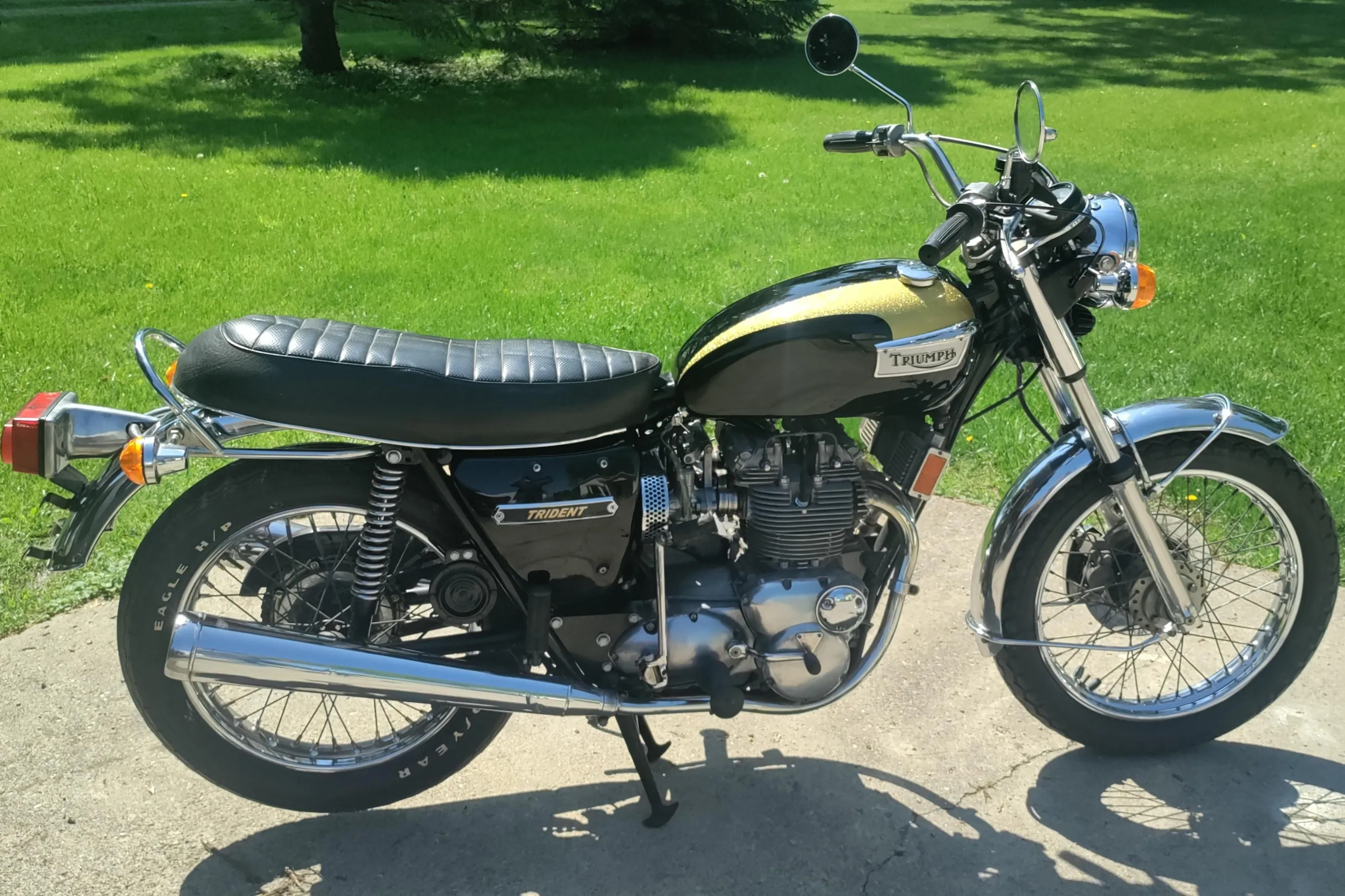1974 Triumph T150 Trident VIN T150VHJ435880 | Hagerty Valuation Tools