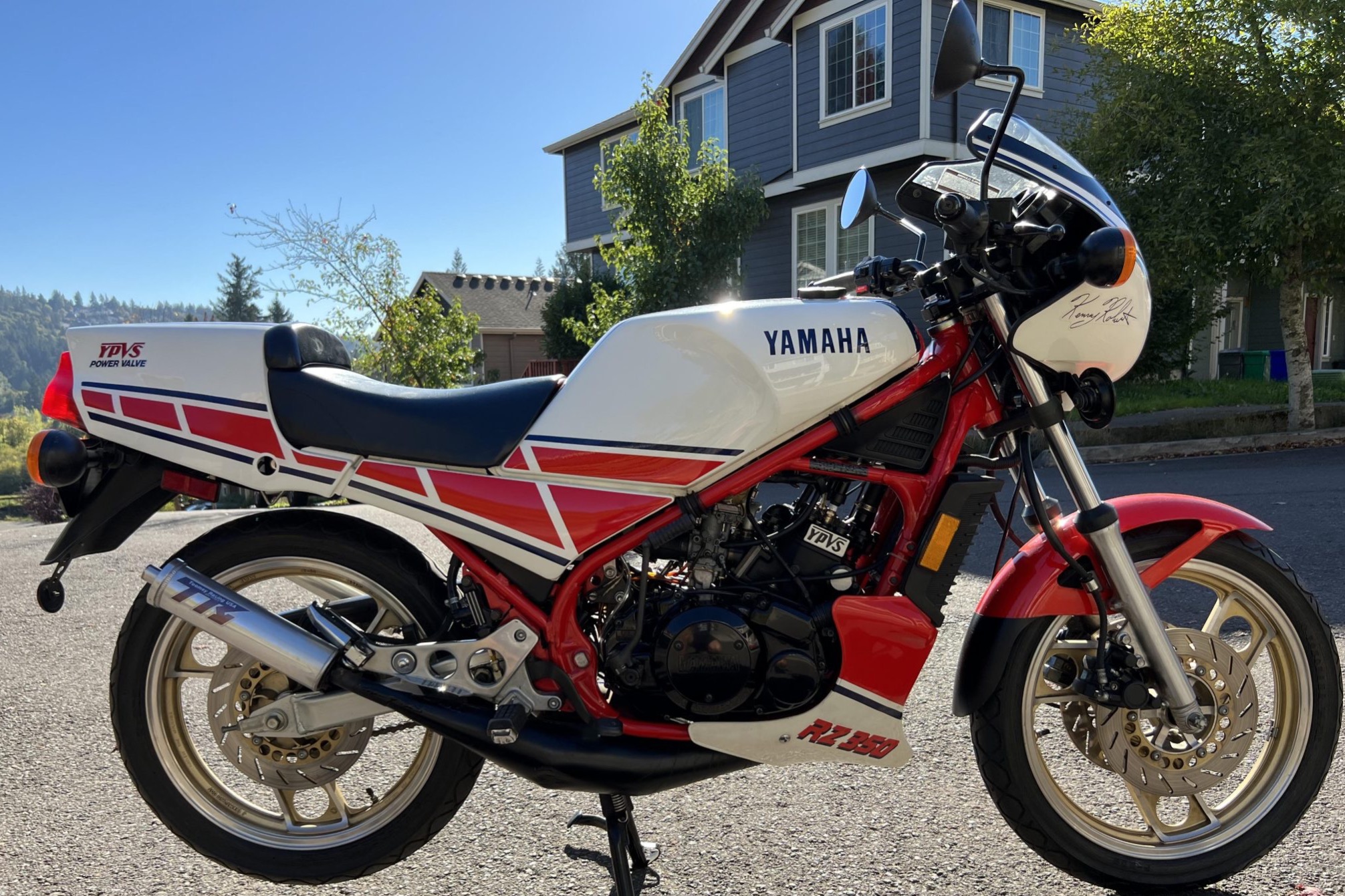 1985 Yamaha RZ350 VIN JYA1EL009FA000486 | Hagerty Valuation Tools