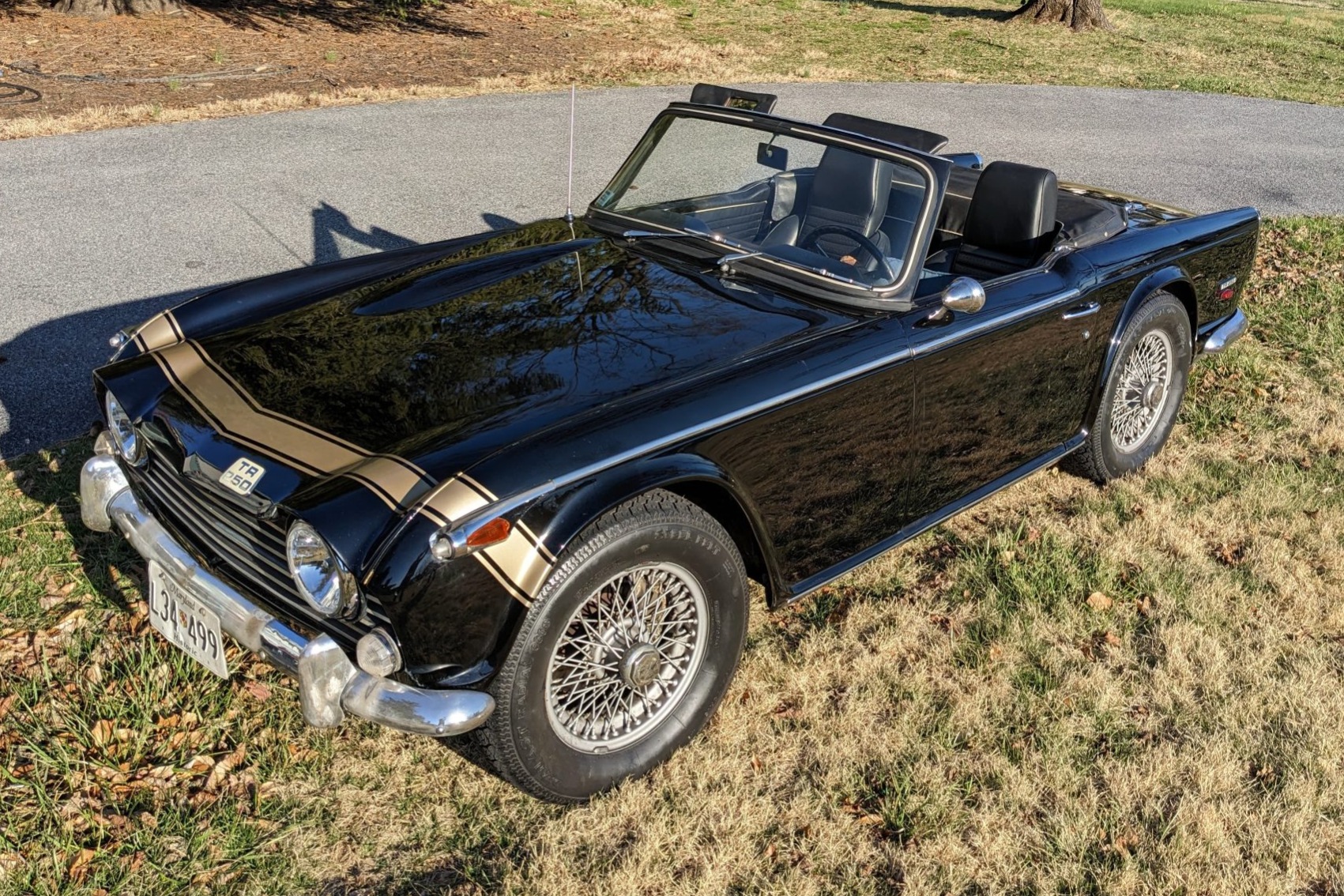 1968 Triumph TR250 VIN CD3880L | Hagerty Valuation Tools
