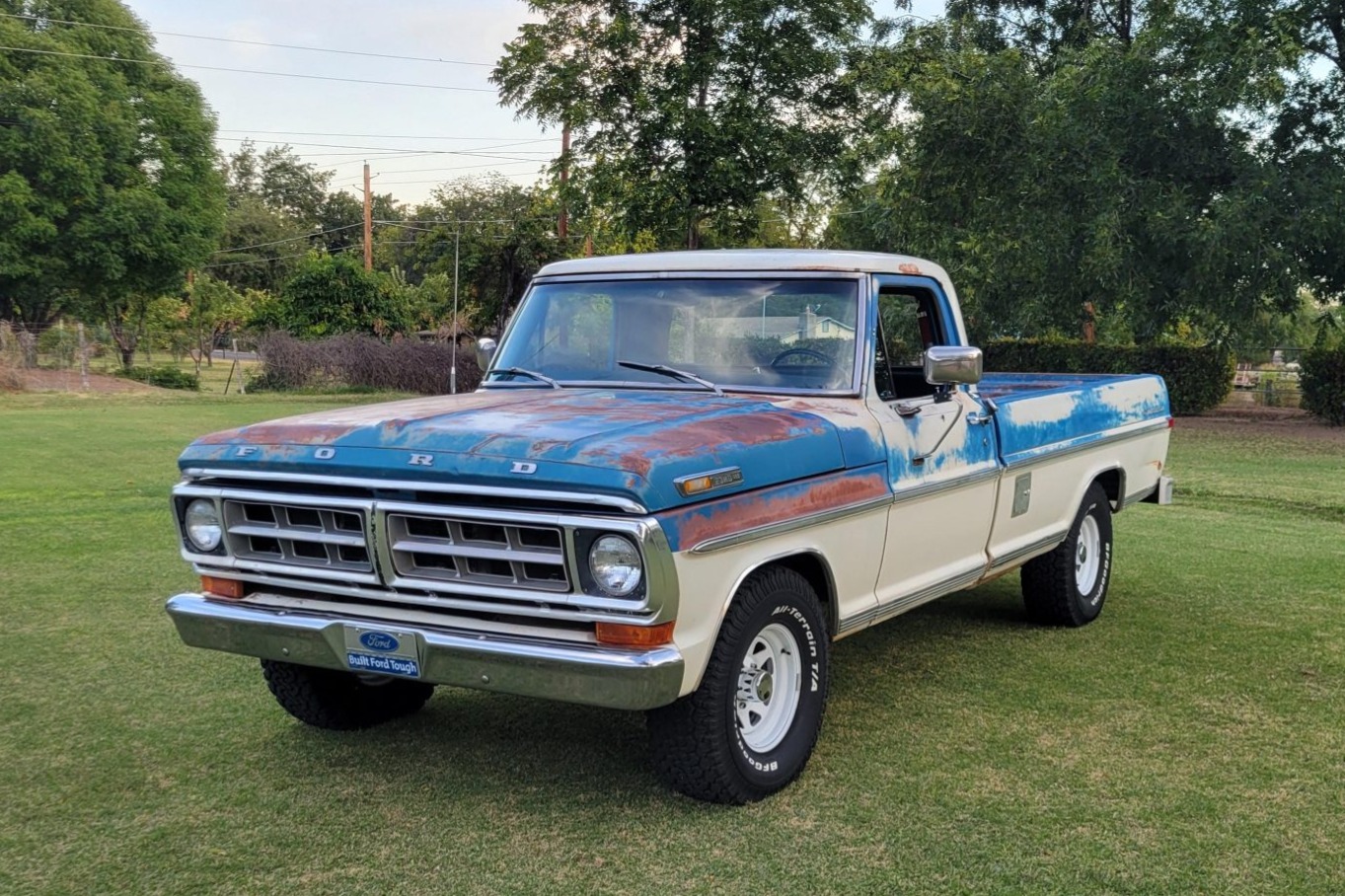1971 Ford F-100 Sport Custom VIN F10YKJ82111 | Hagerty Valuation Tools