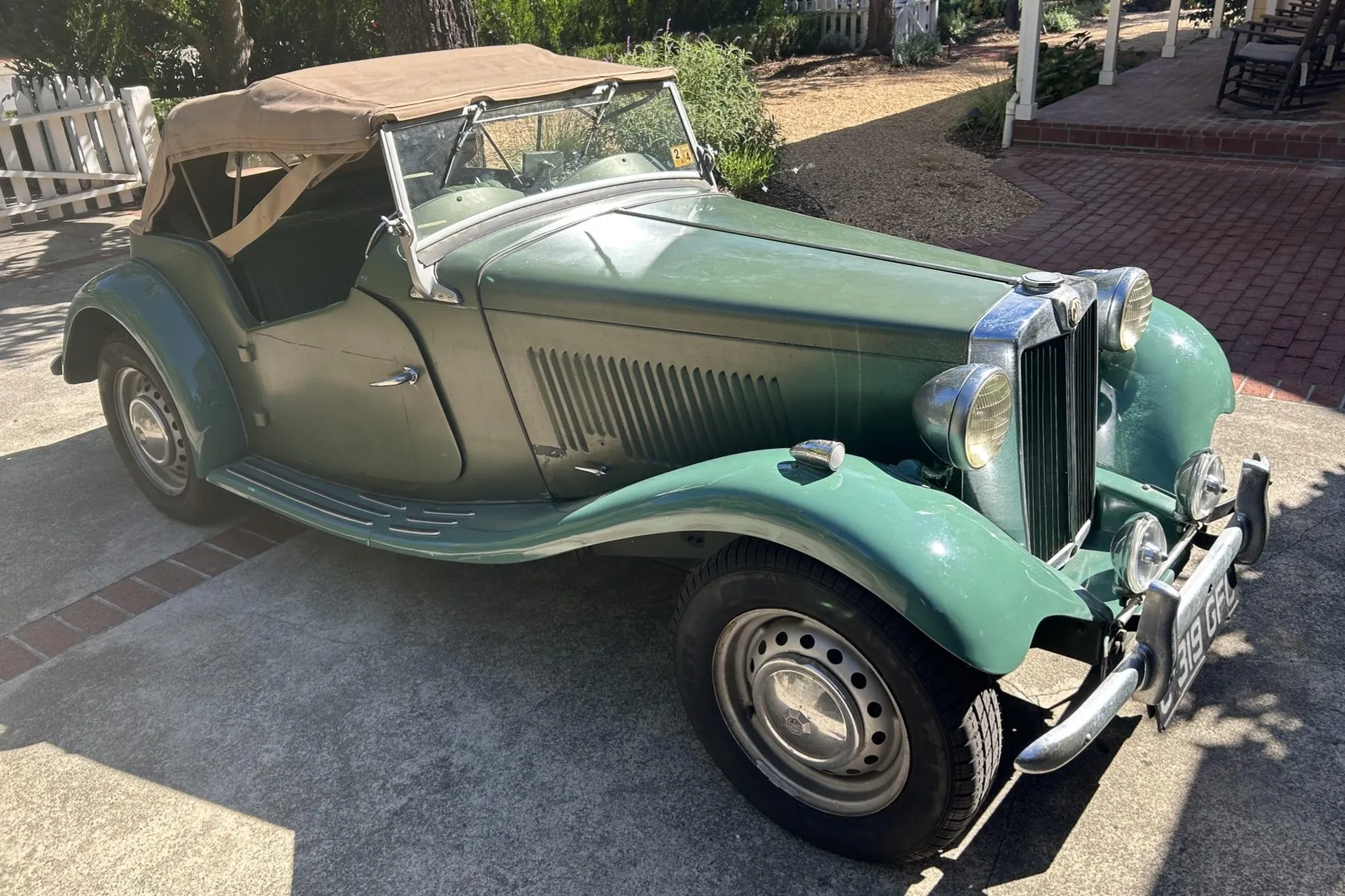 1951 MG TD VIN TD7978 | Hagerty Valuation Tools