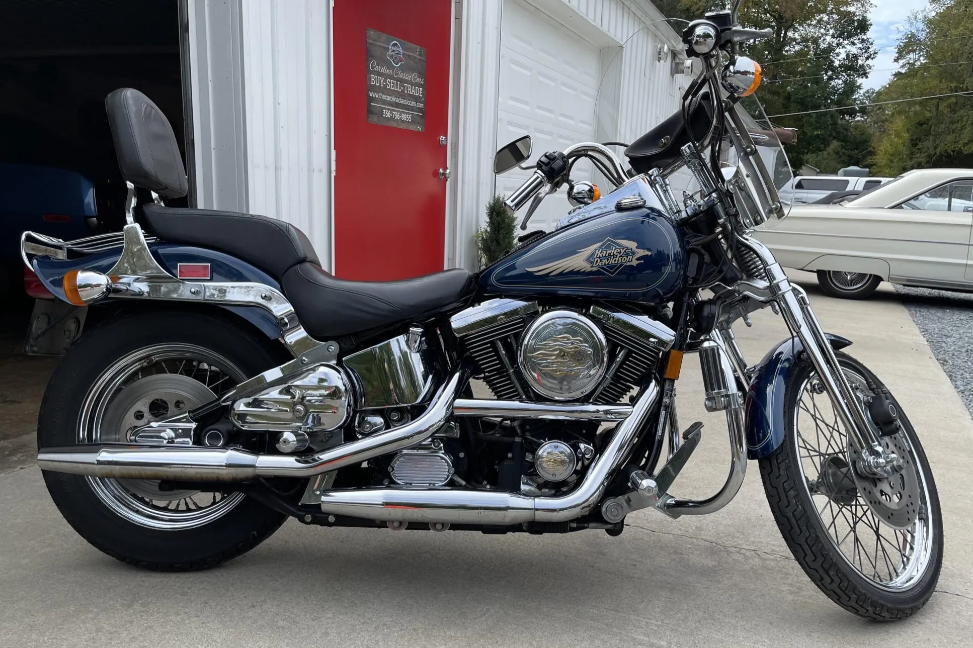 1998 Harley-Davidson FXSTS Springer Softail VIN 1HD1BLL14WY043835 ...
