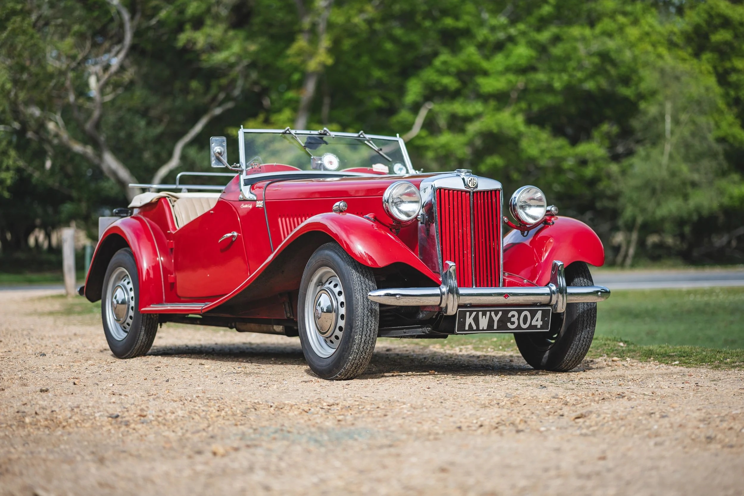 1951 MG TD VIN TD10606 | Hagerty Valuation Tools