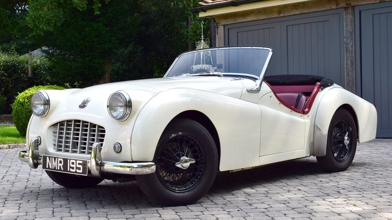 1956 Triumph TR3 VIN TS9741 | Hagerty Valuation Tools