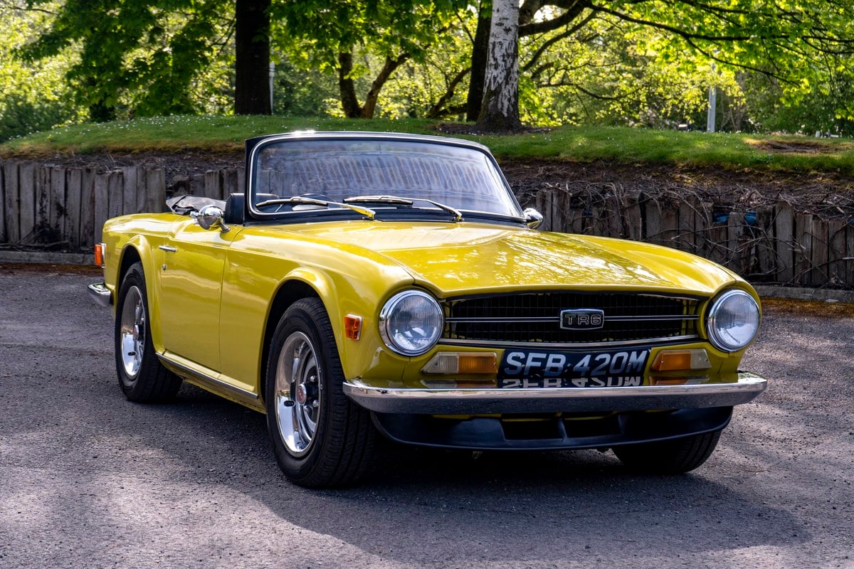 1973 Triumph TR6 VIN CR2877D | Hagerty Valuation Tools