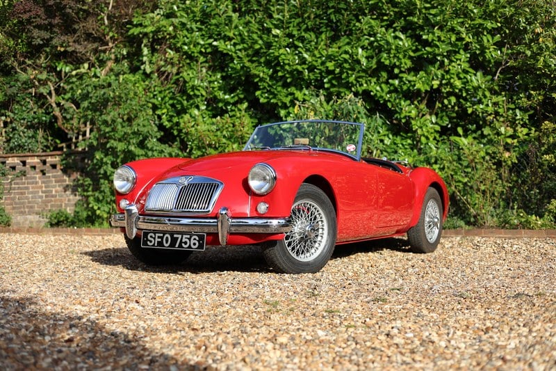 1957 MG MGA VIN HDA4336765 | Hagerty Valuation Tools