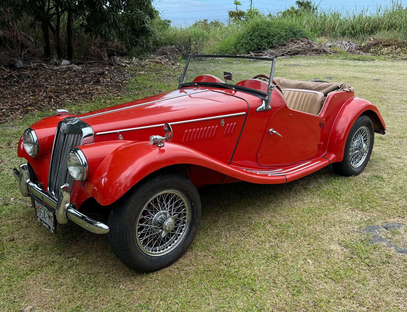 1954 MG TF VIN HDC461465 | Hagerty Valuation Tools