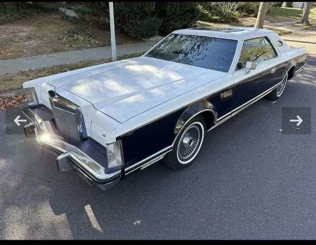 1979 Lincoln Continental Mk V Bill Blass Edition VIN 9Y89S619332 ...