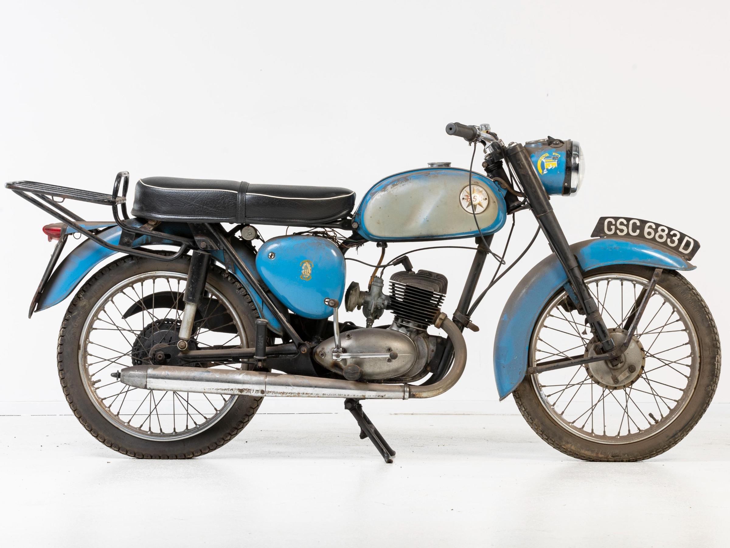 1965 BSA D7 Bantam w/Battery VIN GD74195 | Hagerty Valuation Tools