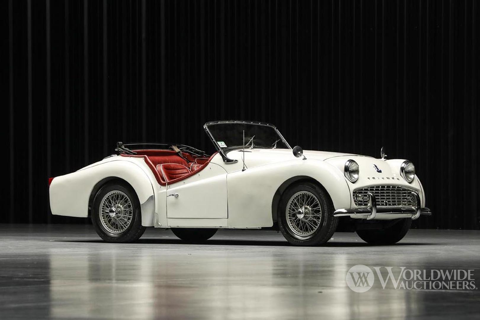 1960 Triumph TR3A VIN TS66901L | Hagerty Valuation Tools