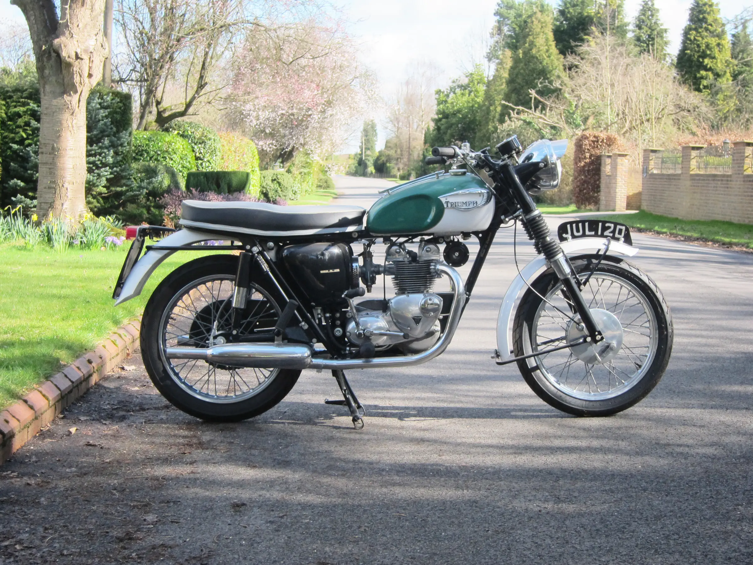 1966 Triumph T100SS Tiger VIN T100SSH41838 | Hagerty Valuation Tools