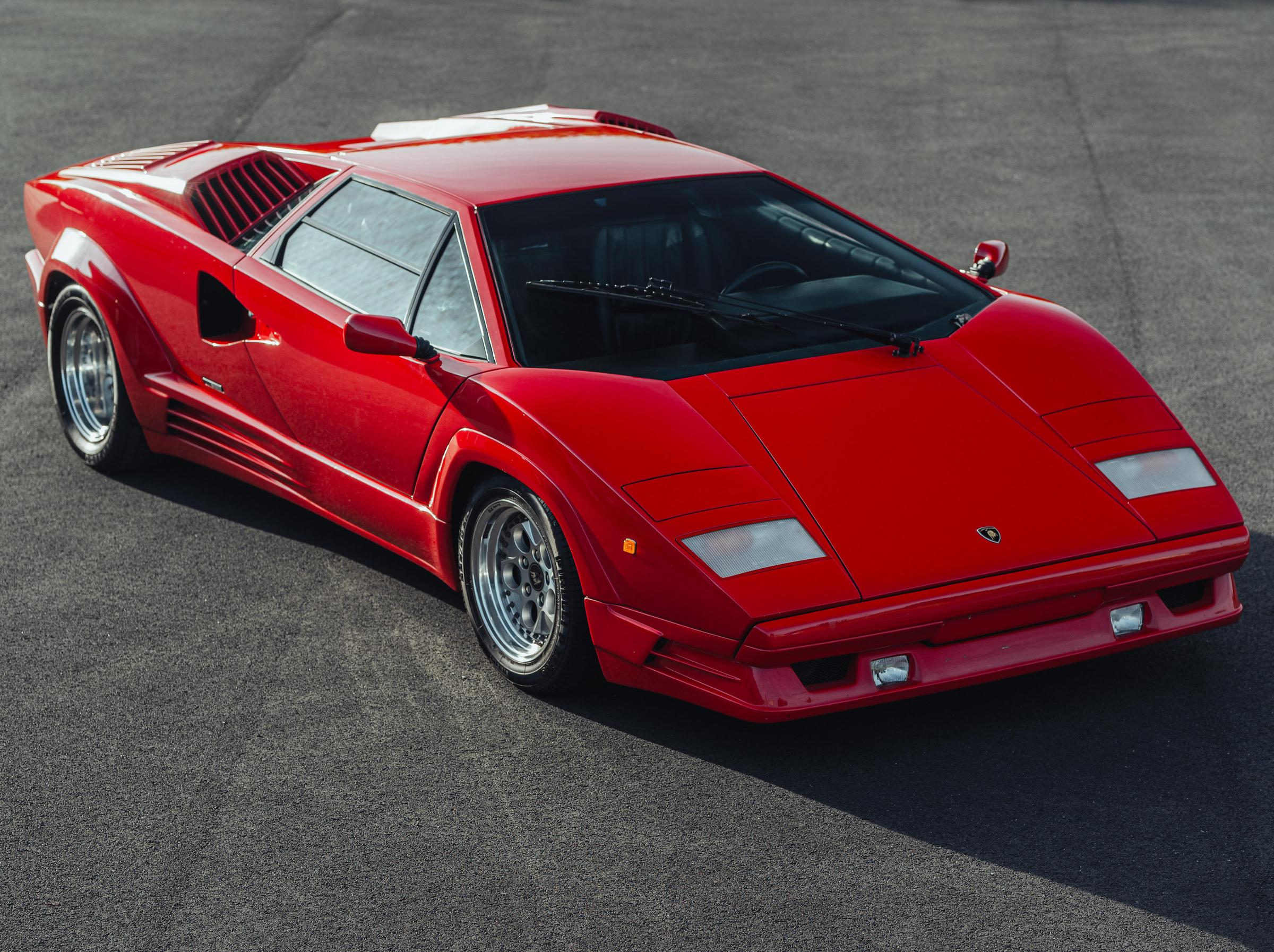 1989 Lamborghini Countach Silver Anniversary VIN ZA9C005A0KLA12762 ...